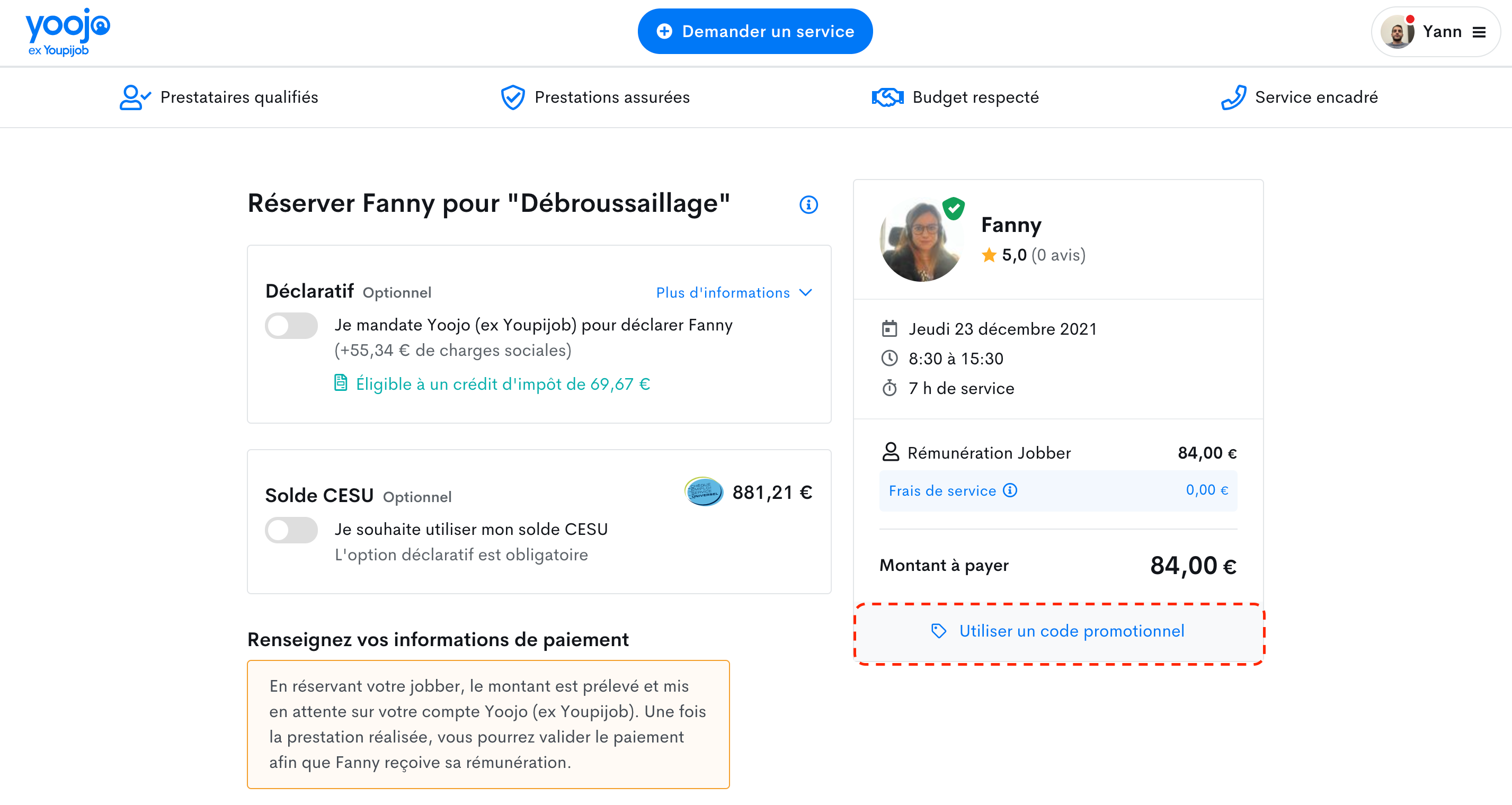Comment utiliser un code promotionnel ? – Yoojo